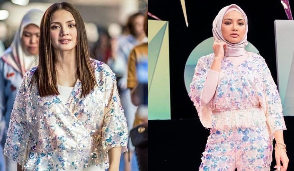 Pakai Baju Sama, Netizen Speku Neelofa Mahu 'Caras' Fazura?