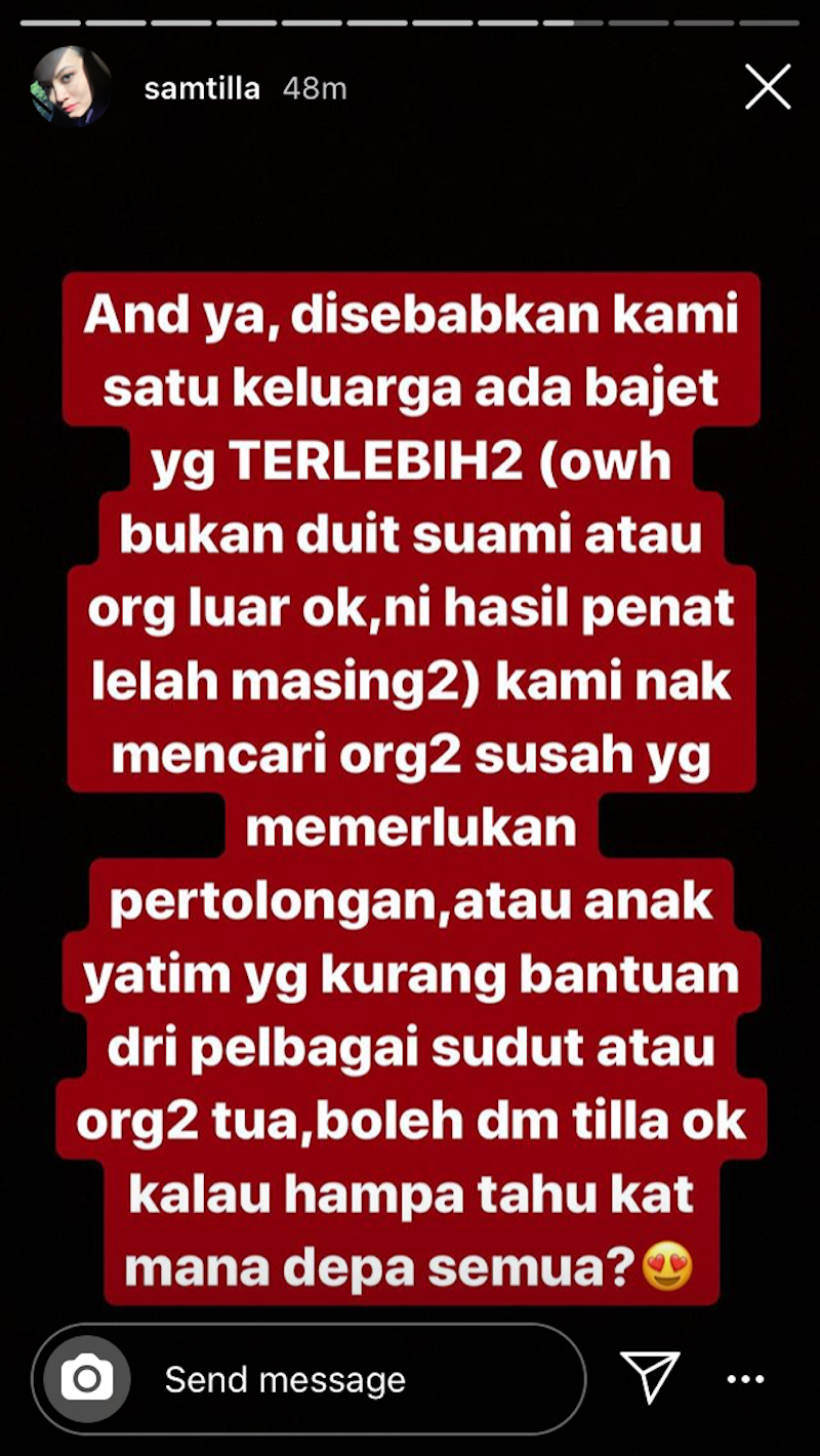 Pertahankan Adik, Syatilla Melvin Sindir TMJ?