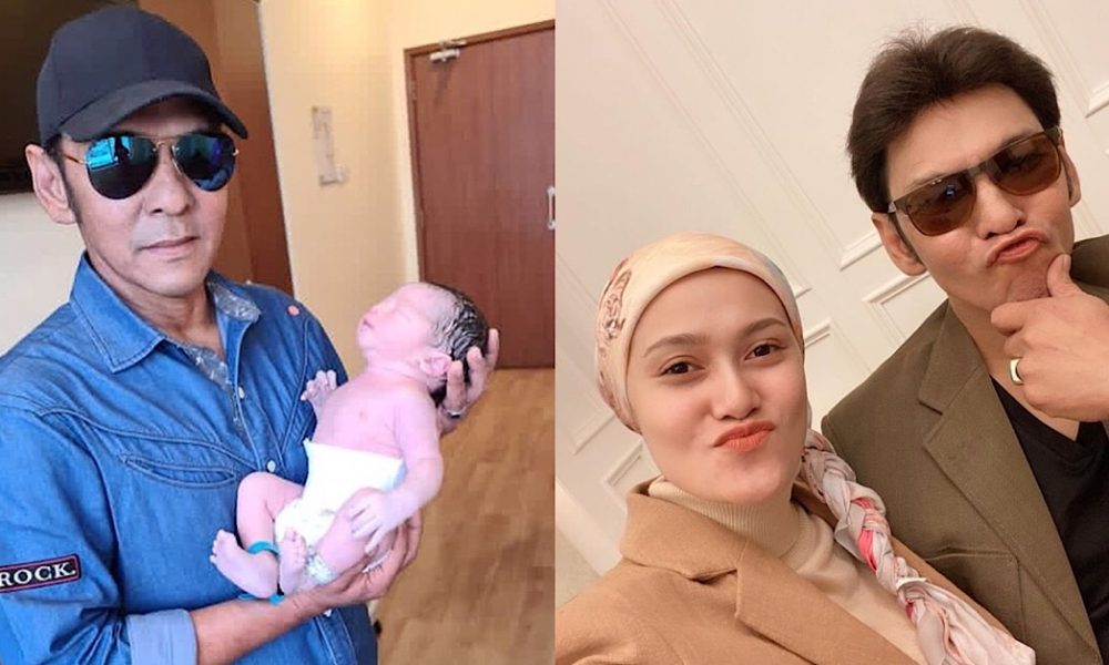 (TAHNIAH) Jamal Abdillah Selamat Timang Anak Keempat Pada Usia 61 Tahun