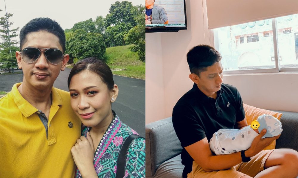 Timang Anak Lelaki, Pelakon Idzham Ismail Bersyukur Dapat Temani Isteri Sepanjang Proses Kelahiran