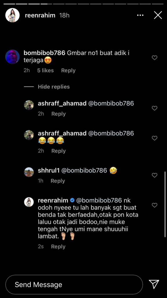 "Artis Pun Manusia, Reti Maki Juga" - Terima Komen Berbaur Lucah, Reen Rahim Tampil Sekolahkan ...