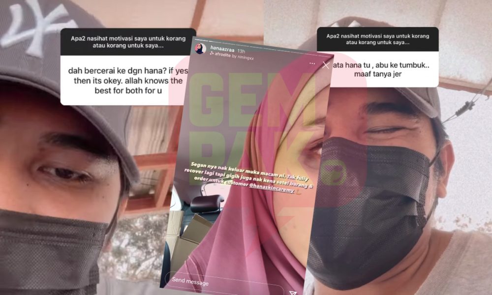 PU Abu Bakal Bercerai Dengan Hana Azraa, Nafi Tumbuk Bekas Isteri Kedua ...