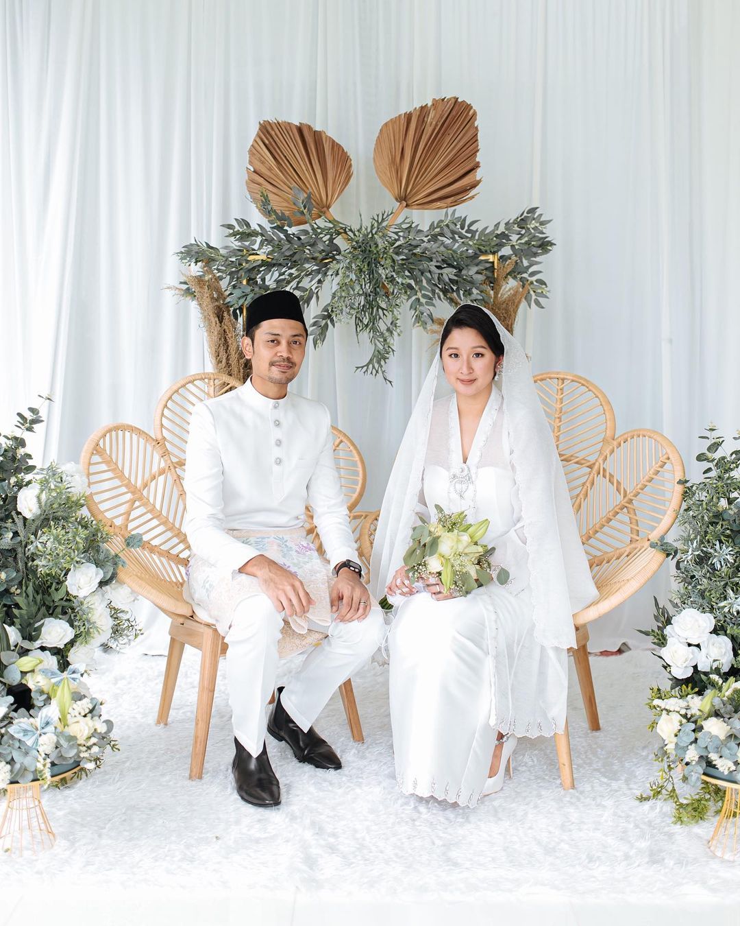 Buat Pelamin Ringkas Depan Rumah, Datuk Ramli MS Terima Menantu Pertama