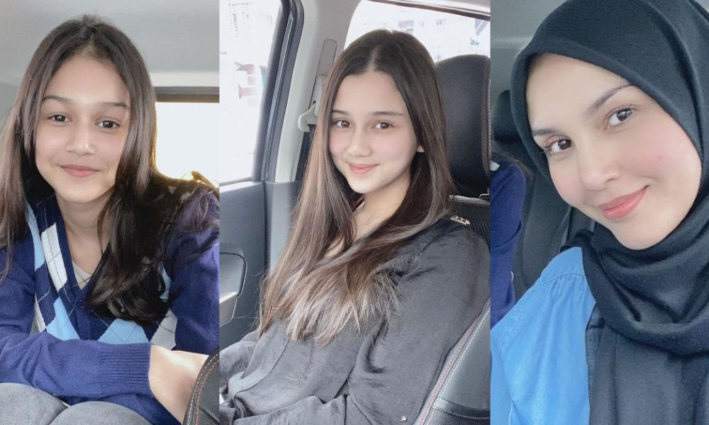 Berwajah Ayu Dan Lembut, Anak Gadis Fiza Halim Curi Tumpuan