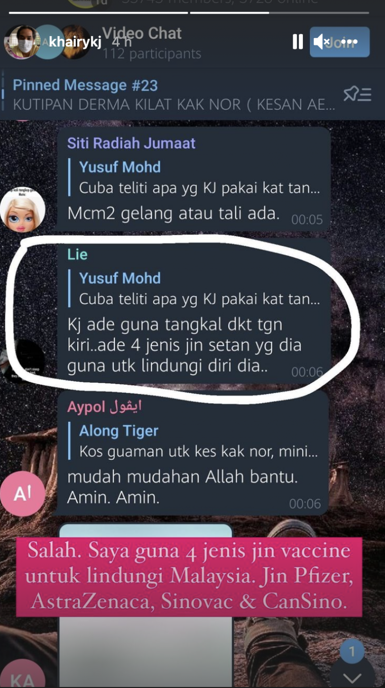 Anti-Vaksin Dakwa KJ guna Tangkal Azimat, 4 Jenis Jin Untuk Lindungi Diri