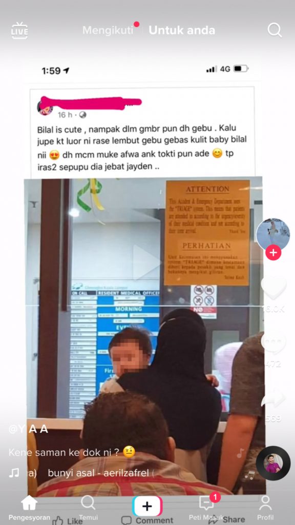 (FOTO) “Gebu Gebas” – Individu Sebar Wajah Bilal Di Tiktok, Ambil ...