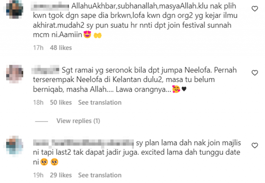 “Lofa Kawan Dengan Orang Kejar Ilmu” – Netizen Kagum Lihat Perjalanan Penghijrahan Neelofa