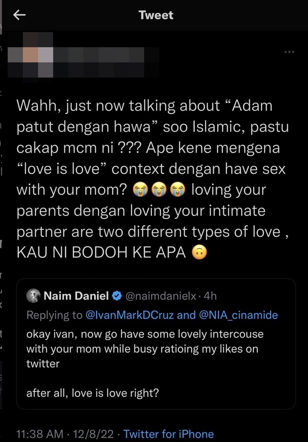 “Pergi Ma*n Dengan Mak Kau” – Tegur Geng LGB* Minta Diterima Di ...
