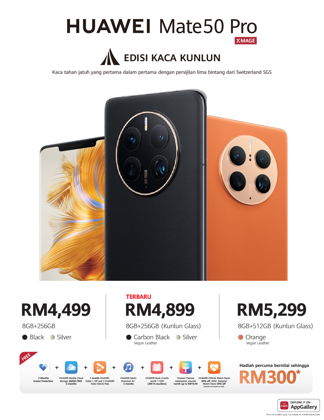 HUAWEI Mate50 Pro Edisi Kaca Kunlun Baru & Aplikasi Google. HUAWEI Kembali Tawan Cinta Pengguna ...