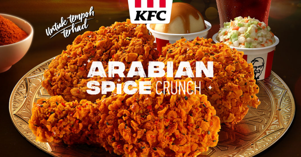 MENU BARU KFC ARABIAN SPICE CRUNCH | Beautifulnara -Terkini dan Sensasi