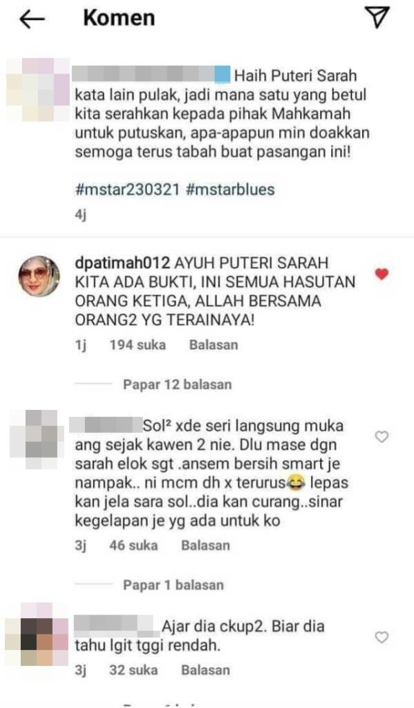 “Ayuh Puteri Sarah, Kita Ada Bukti!” – Failkan Permohonan Nusyuz, Datin ...