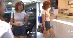 “Nyumm Mantap..” – Baju Sendat & Pakai Seluar Pendek Hampir Nampak Bont*t, TikTok Yuna Rahim ...