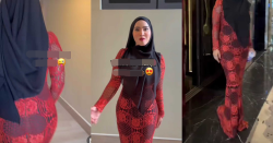 “Jumpa Dia Sorang, Kekwat Macam Artis Femes!” – Fesyen ‘Sendat’ Watie Hanifiah Sekali Lagi Jadi ...