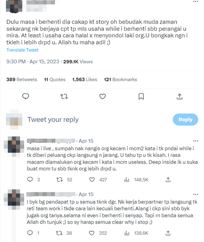 Seorang Lagi Bekas Staf View Chin Dedah Perangai Buruk Mira, Tak Boleh ...