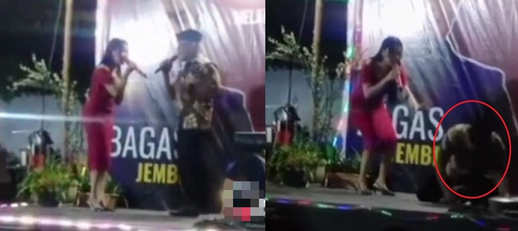 Berdangdut Dengan Penyanyi Wanita, Ketua Kampung Rebah Atas Pentas & Meninggal Dunia