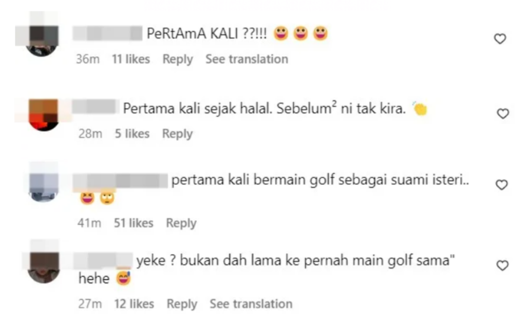 “Yeke Kali Pertama? Sebelum Ni Macam..” – Kapsyen Main Golf Bersama ...