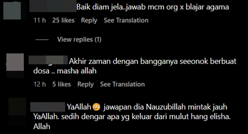 “Jawapan Dia Nauzubillah, Contoh Orang Akhir Zaman.. Sedih ...