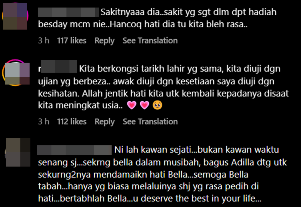 “Akak Akan Selalu Ada..” – Ramai Sebak Baca Ucapan Hari Lahir Adira Suhaimi Untuk Bella Astillah