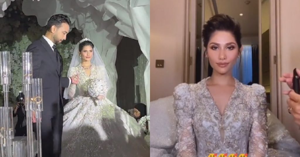 “Macam Tak Beradab, Tak Manis” – Selamat Bernikah, Tapi Busana Afifah Nasir Pula Jadi Perhatian?