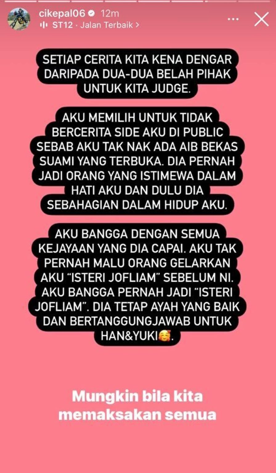 “Dia Tetap Ayah Yang Bertanggungjawab..” – Jofliam Teruk Dikecam ...
