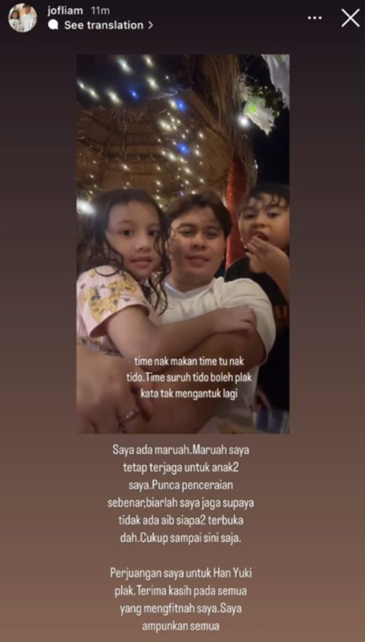 Enggan Aib Sesiapa Terbuka, Jofliam ‘Simpan’ Punca Sebenar Perceraian ...