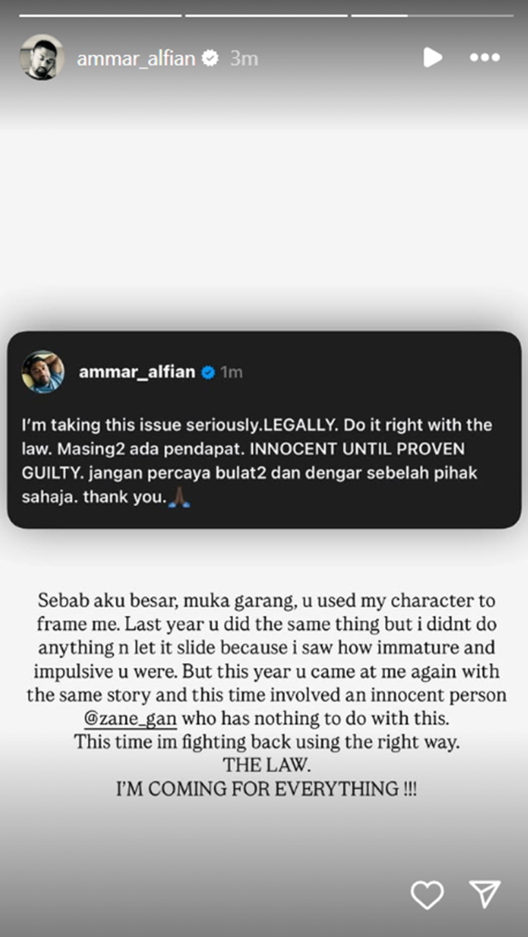 “Sebab Aku Besar, Muka Garang, Kau Gunakan Karakter Aku Untuk Kenakan ...