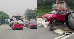 “Ini Bukan Sebab Nak Pindah..” – Tular Video Axia Merah Angkut Barang ...