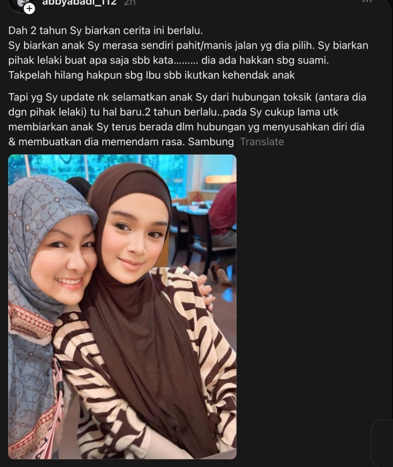 “Dua Tahun Saya Biar Aslam Buat Apa Saja, Kali Ini Isu Baru..” – Abby Abadi Buka Mulut Mengenai ...