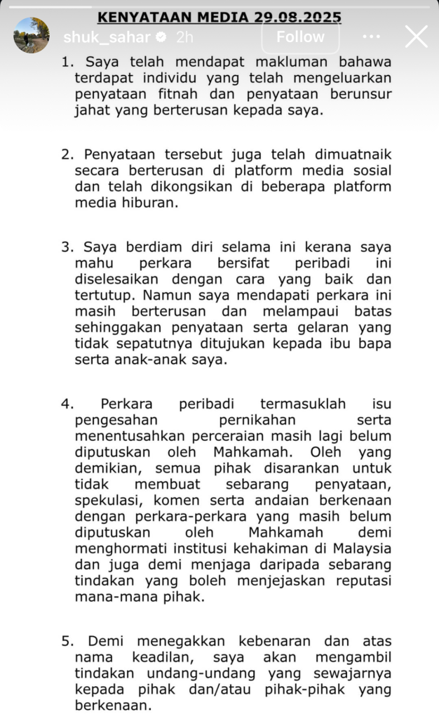“Gelaran Tak Sepatutnya Dituju Pada Ibu Bapa & Anak-Anak Saya” -Shuk Sahar Hilang Sabar! Bakal ...