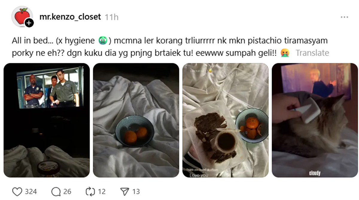 dewi makan atas katil | Beautifulnara -Terkini dan Sensasi