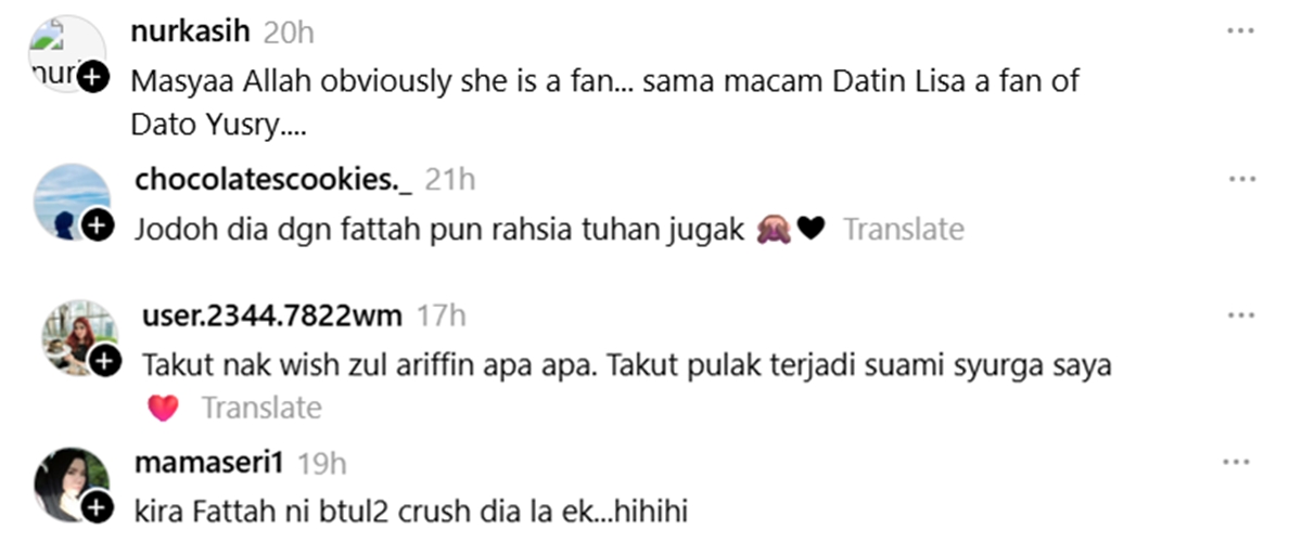 Ciapan Lama Amira Othman Ucap Tahniah Buat Fattah Amin Kembali Tular – “Memang Dah Crush Lama La Ni”