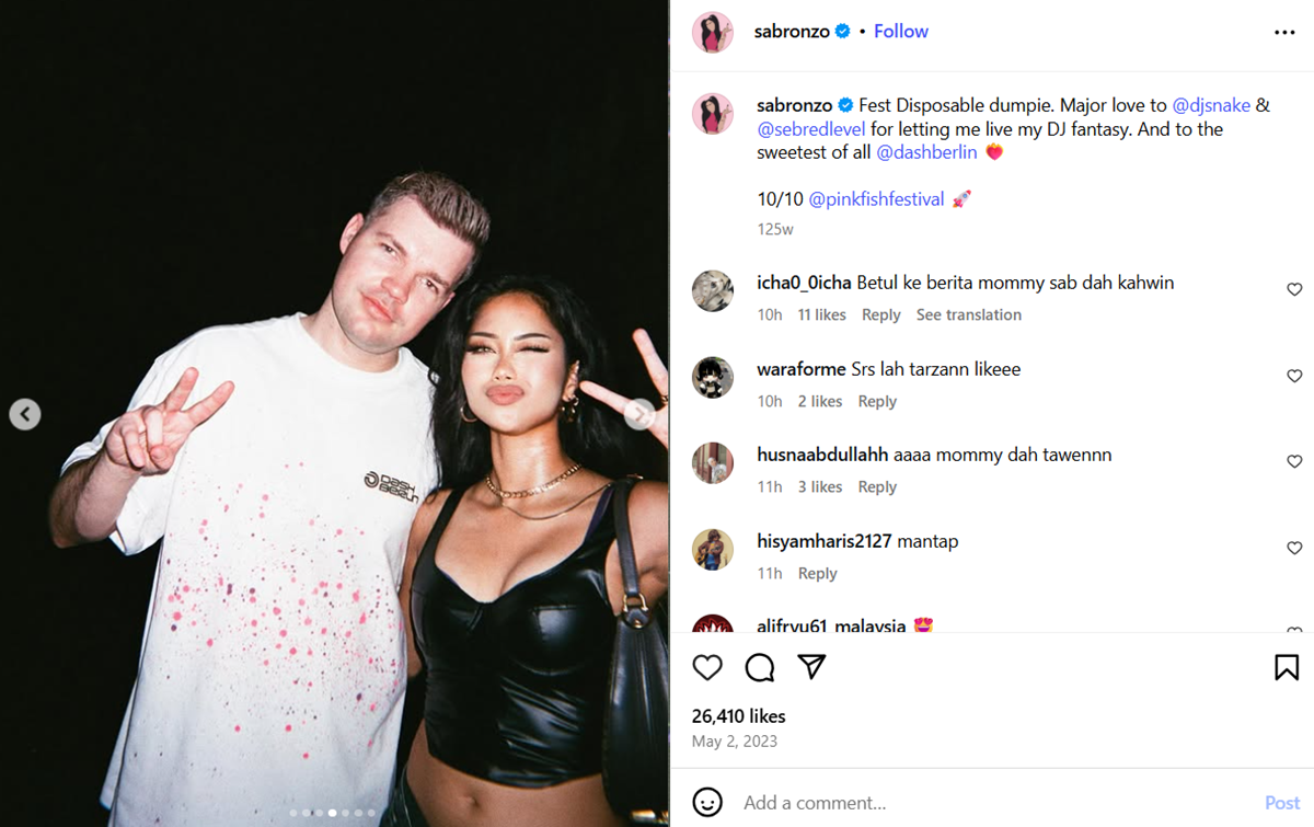 Foto Sabronzo & ‘Suami’ Dari 2023 Jadi Perhatian, Netizen Penuhi ...