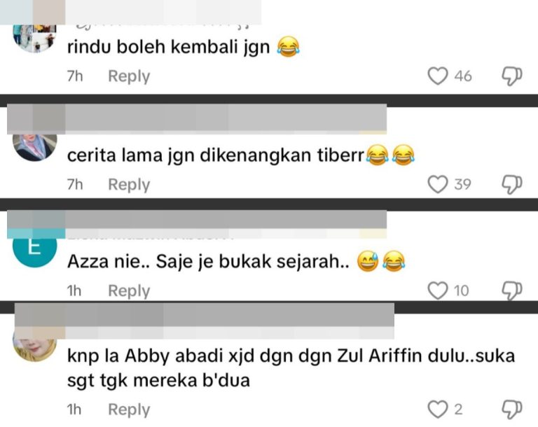 Azza Elite Usik Abby Abadi Dengan Video Zul Ariffin, Reaksi ‘Malu-Malu’ Cuit Hati Netizen ...