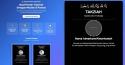 TAKZIAH: Laman Web Mudah Untuk Buat Poster Takziah, Dicipta Untuk ...