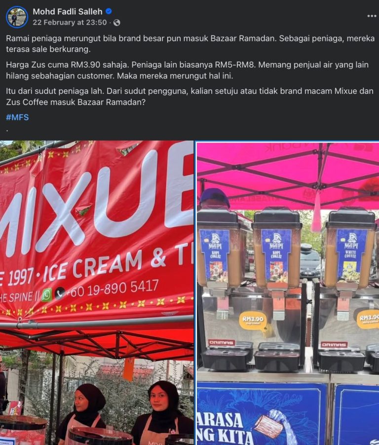 Jenama ‘Besar’ Masuk Bazar Ramadan, Tawar Harga Minuman Lebih Murah ...