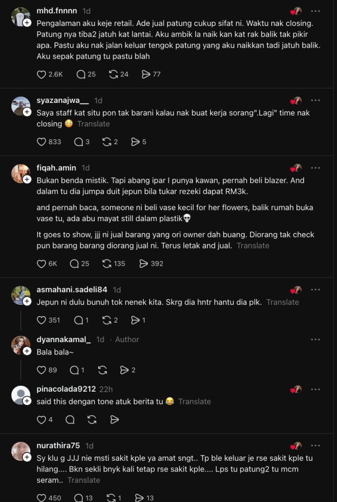 Ramai Kongsi Pengalaman Seram Sentuh, Beli Patung Jepun Lama Di Kedai ...